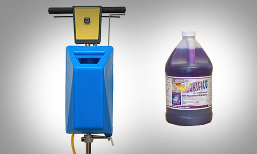 Using a Solution Tank with Your Floor Buffer — CleanFreak.com