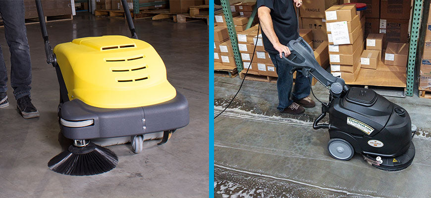 Why You Should Sweep Before You Scrub — CleanFreak.com