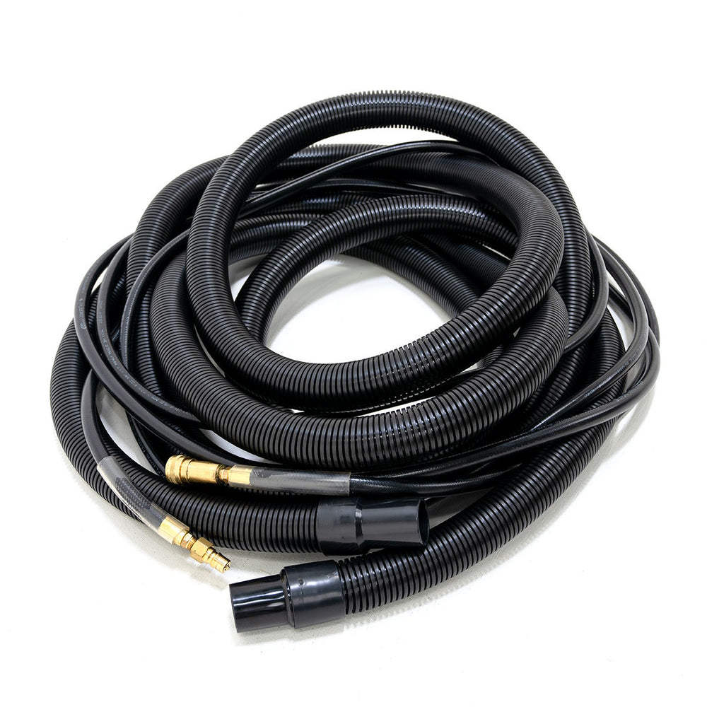 1.5" x 25' Vacuum Hose & Solution Line Set (250 PSI Max) for CleanFreak ...