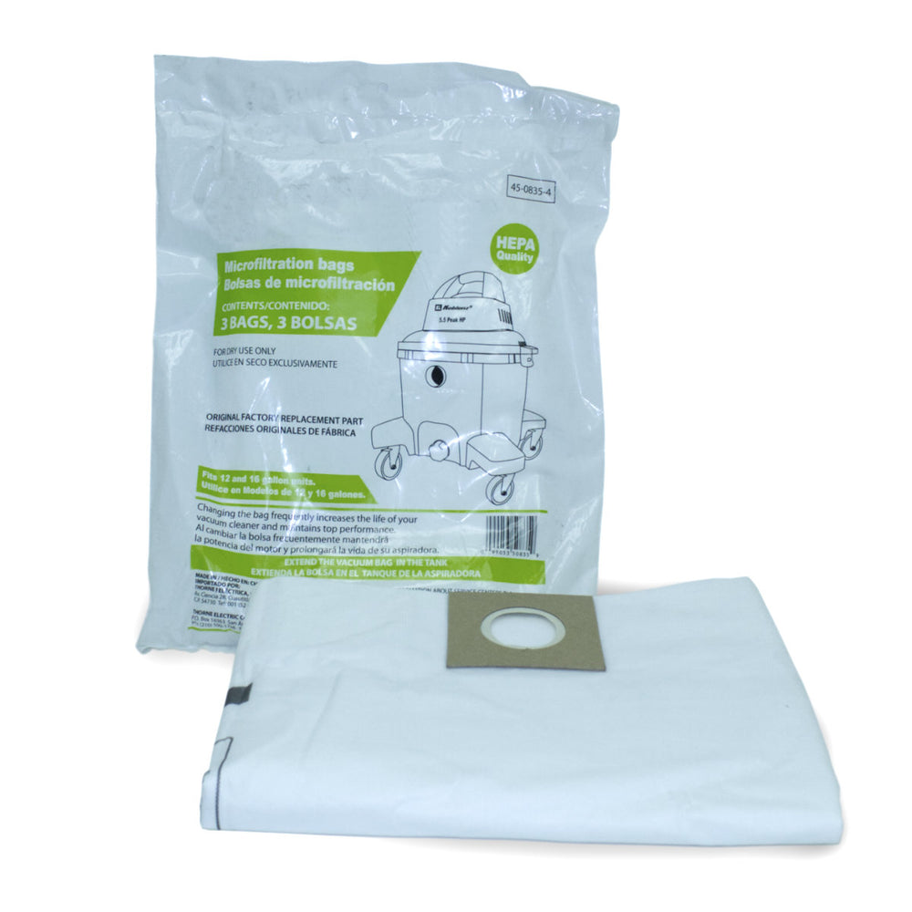 Microfilter Bags (#45-0835-4) for the CleanFreak® 19 Gallon Wet / Dry ...