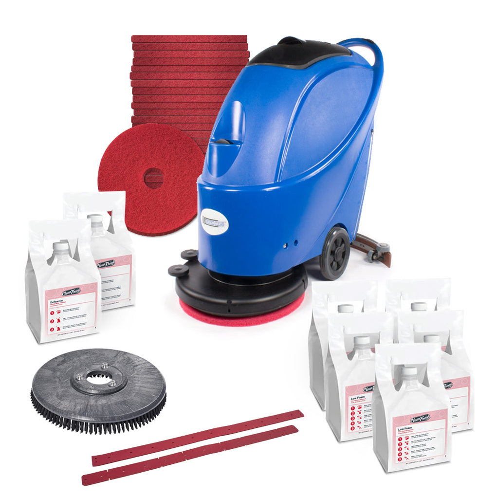 Auto Scrubber Packages - 1 Click Buying for Machines, Pads, Brushes ...