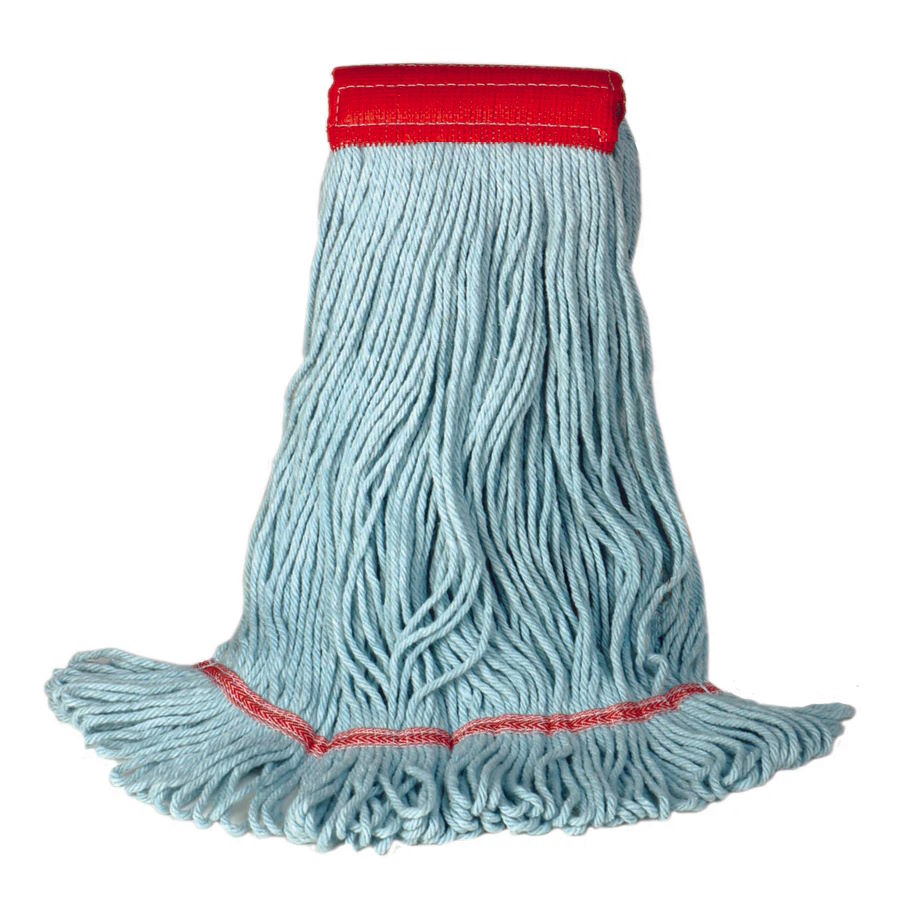 Bright Solutions® Water Bottle Blue Eco-Friendly Wet Mop w/ Narrow Band ...