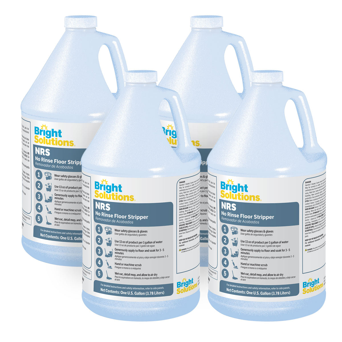 Bright Solutions® 'NRS' No Rinse Floor Stripping Solution (1 Gallon ...