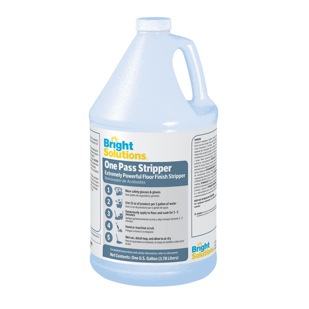 Bright Solutions® 'One Pass Stripper' Extremely Powerful Floor Finish ...