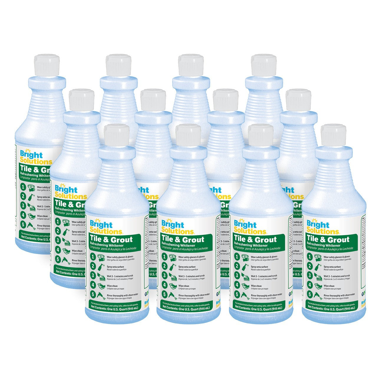 Bright Solutions® Tile & Grout Refreshening Whitener | Restore Grout ...