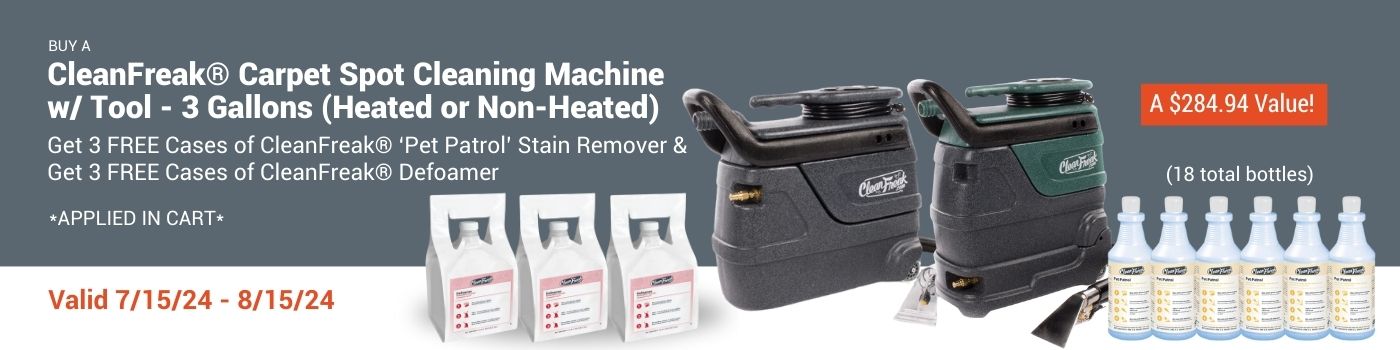 Carpet Cleaning Extractors — CleanFreak.com