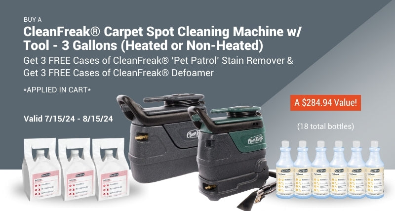 Carpet Cleaning Extractors — CleanFreak.com
