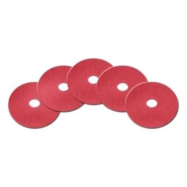20" Red Floor Buffing & Scrubbing Pads - Case of 5 — CleanFreak.com