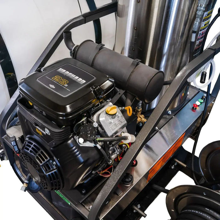 CleanFreak® 8.0 GPM Industrial Drain Jetter System Skid Mounted w/ Tank ...