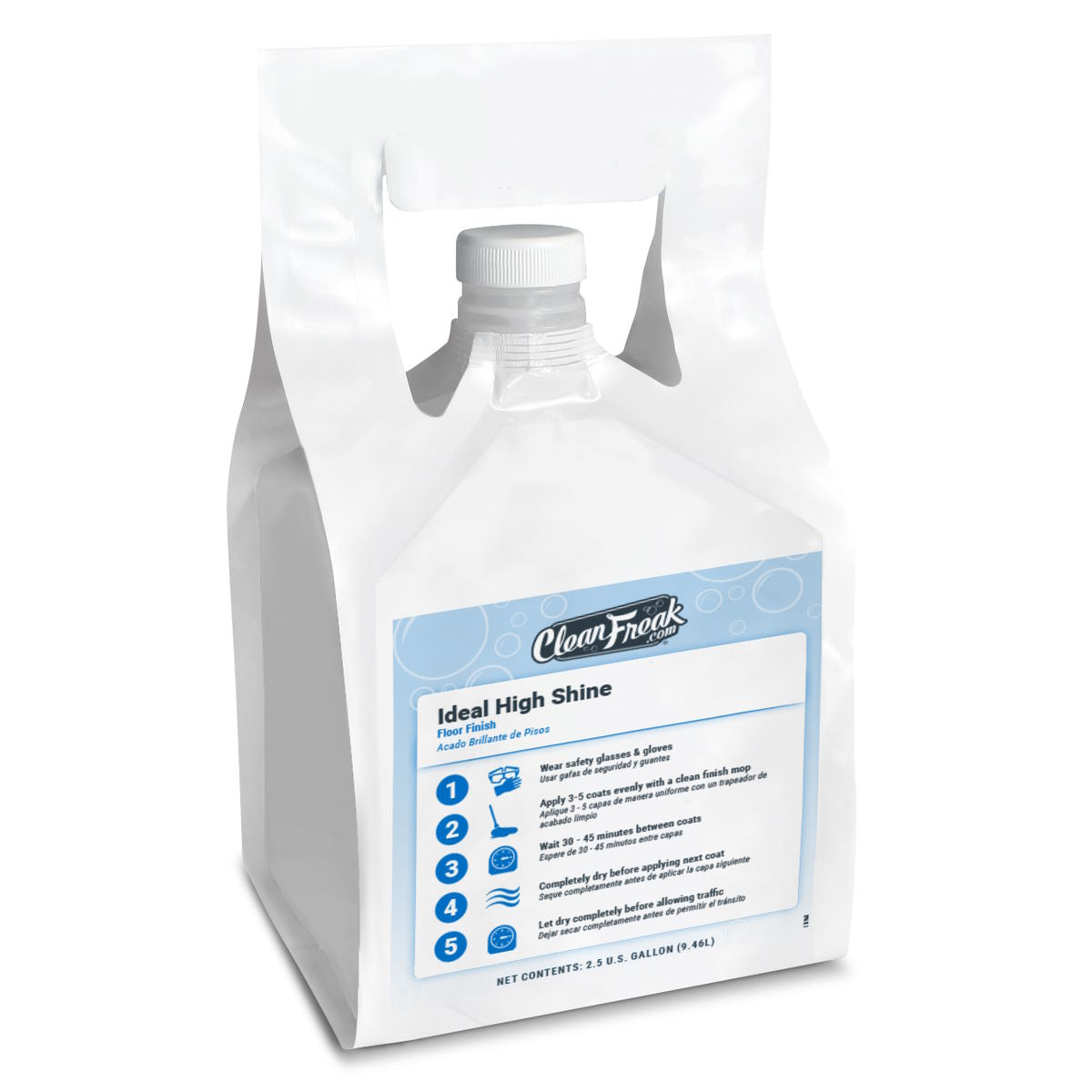 CleanFreak® 'Ideal High Shine' Floor Finish (2.5 Gallon FlexMax ...