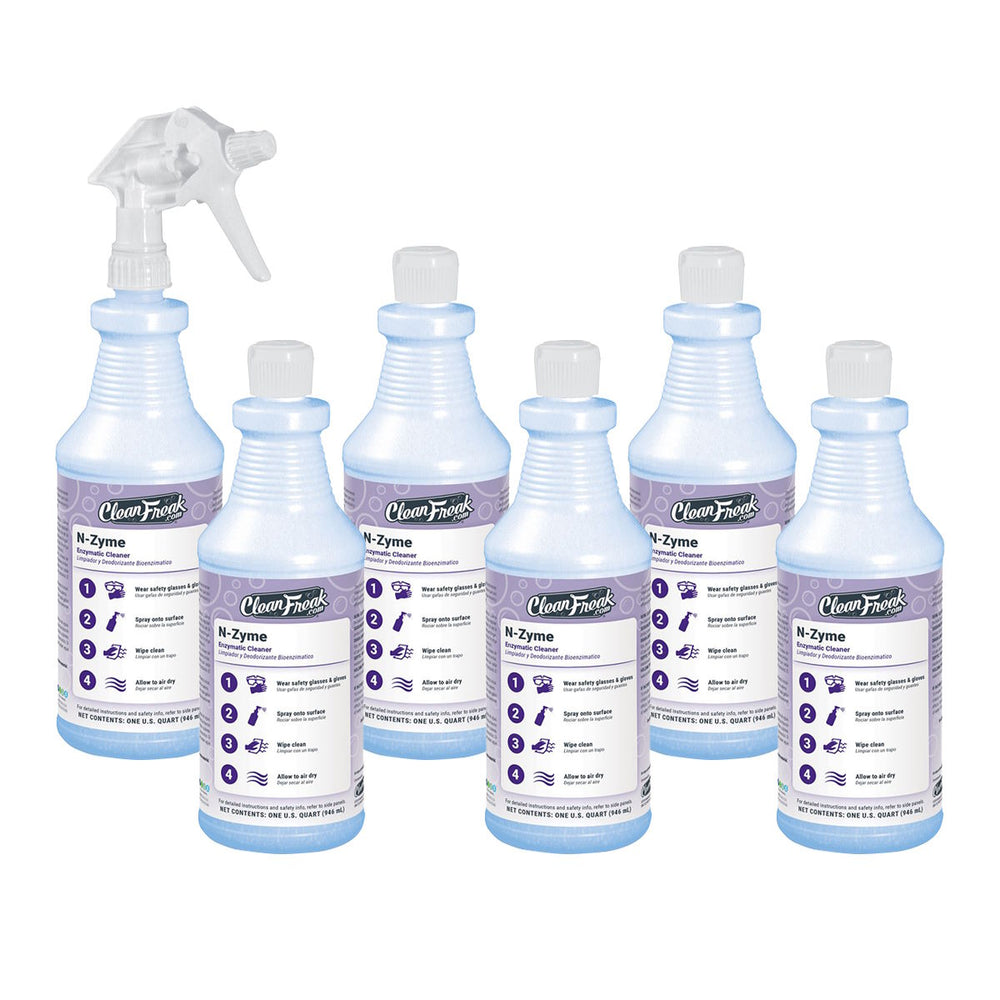 CleanFreak® 'N-Zyme' Enzymatic Cleaner (32 oz Bottles) - Case of 6 ...