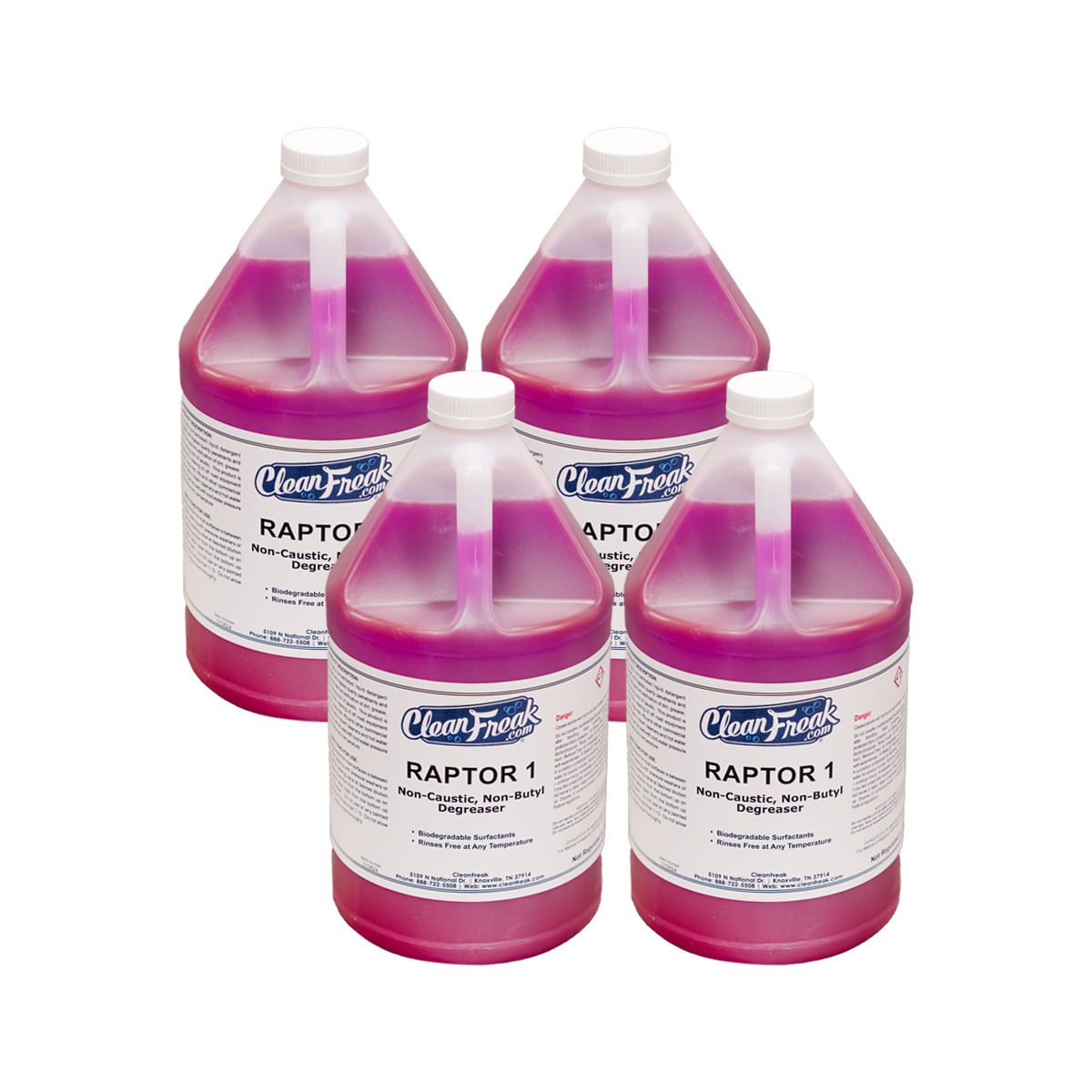CleanFreak® 'Raptor 1' Non-Caustic Non-Butyl Degreaser (1 Gallon ...