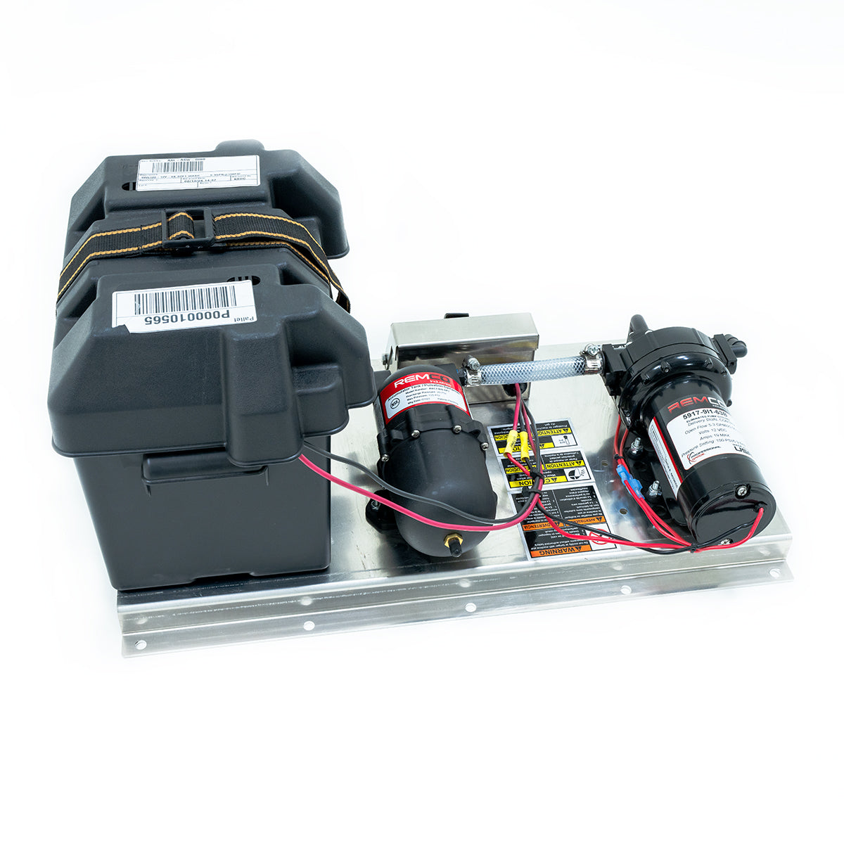 CleanFreak® 12 Volt Softwash System (100 PSI @ 5.3 GPM) w/ Remco Pump ...