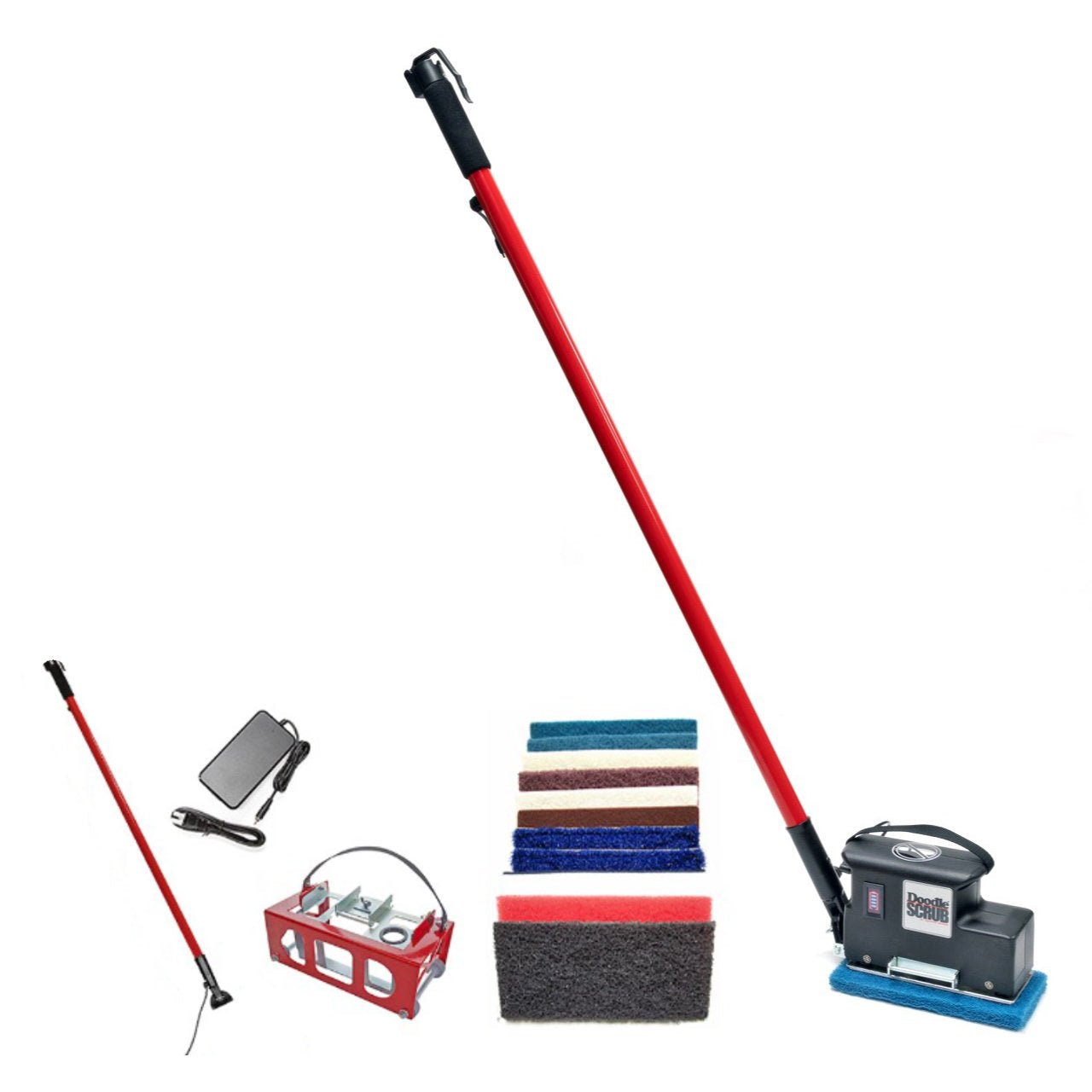 Square Scrub® Doodle Scrub+® Battery Powered Floor Prep Machine ...