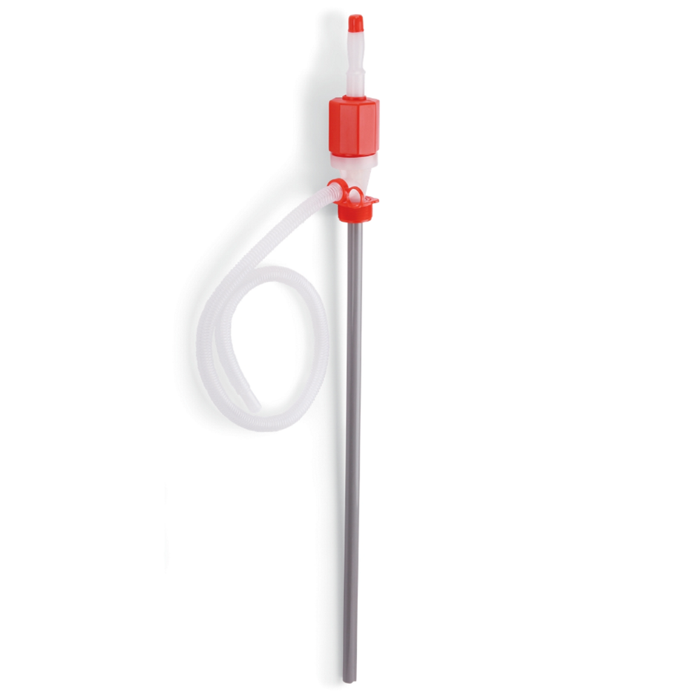 Zee Line® Poly Siphon Drum Pump w/ Hose – 5 GPM Manual Hand Pump ...