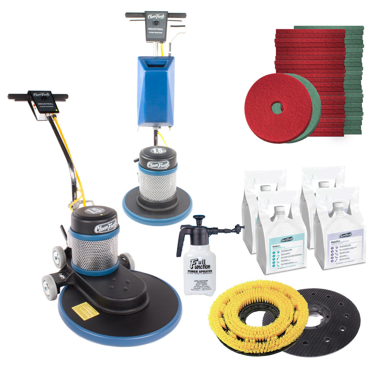 Floor Scrubbing & Polishing Package with a CleanFreak® Buffer ...