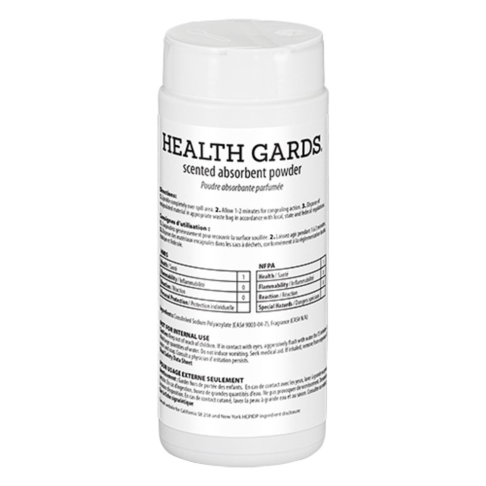 Hospeco® Health Gards® #8160 Scented Absorbent Powder (16 oz Shaker ...