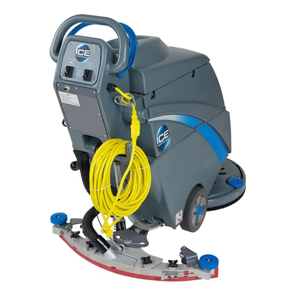 Ice i18C Cord Electric Walk Behind Automatic Floor Scrubber w/ Pad ...