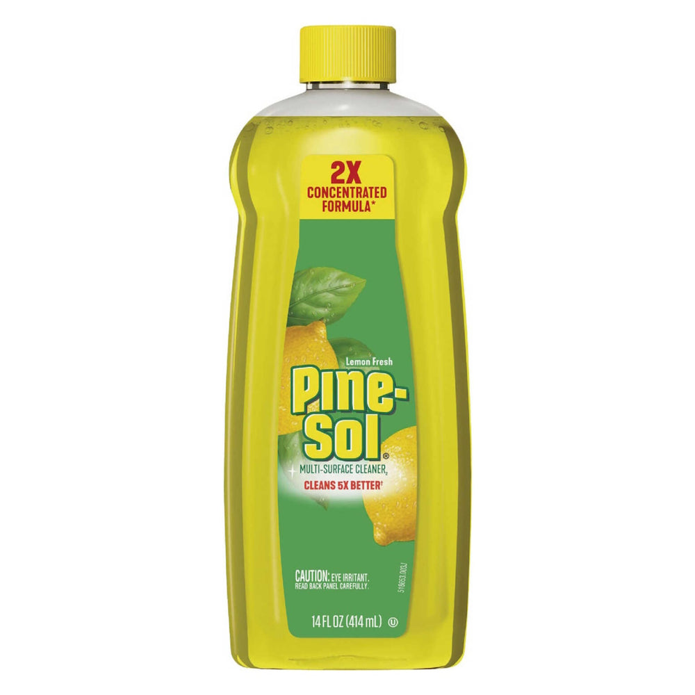 Pine-Sol® Lemon Fresh Concentrated Multi-Surface Cleaner (14 oz Bottles) - Case of 12 ...