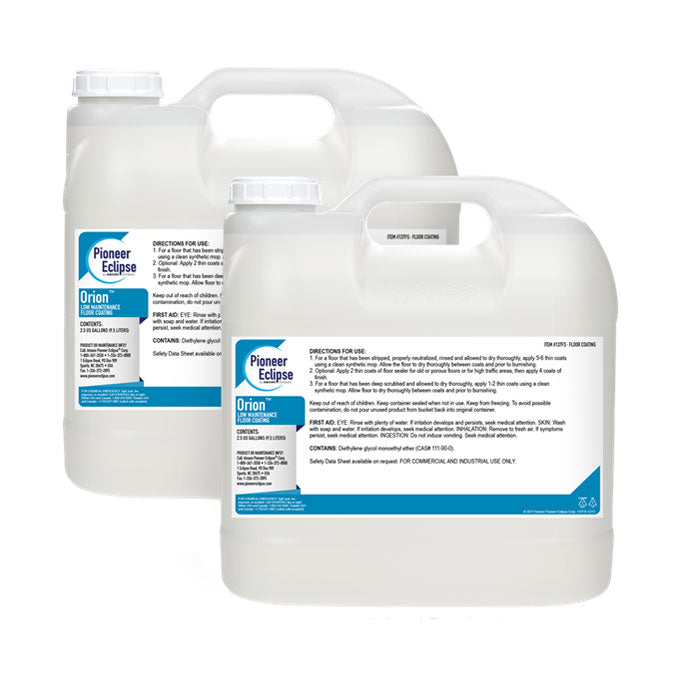 Pioneer Eclipse #137FS Orion™ Low Maintenance Floor Finish (2.5 Gallon ...