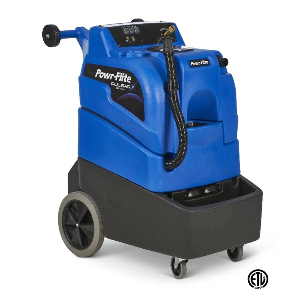 Powr-Flite® Pulsar Portable Carpet Extractor w/ 20' Hose & Vac Motor ...