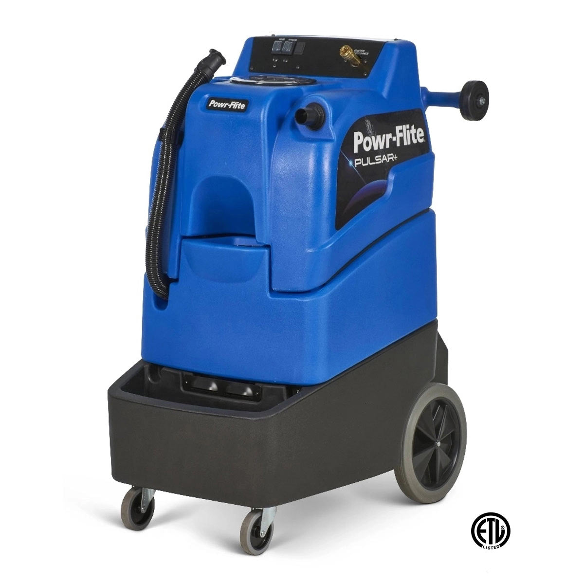 Powr-Flite® Pulsar Portable Carpet Extractor w/ 20' Hose & Vac Motor ...