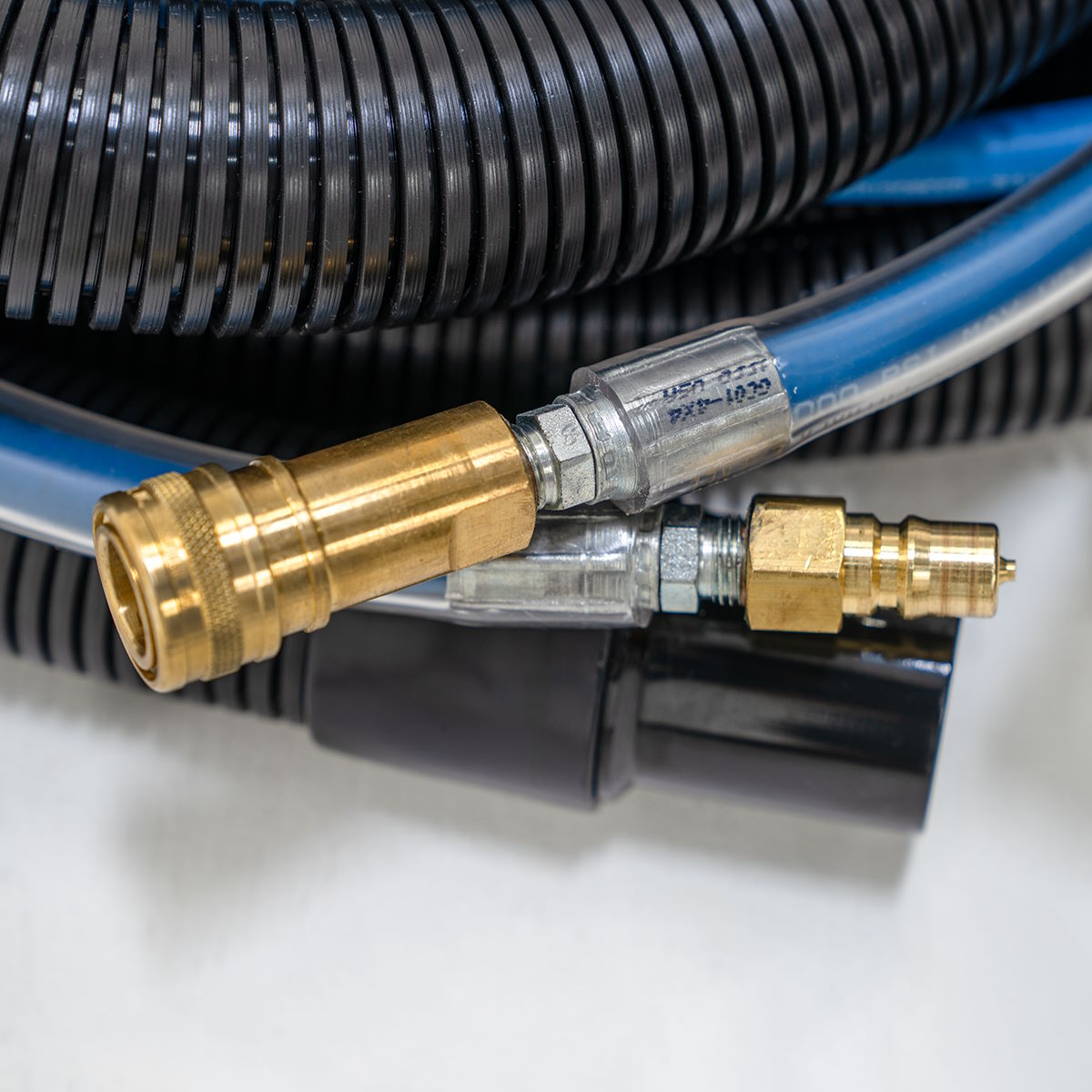 1.5" x 25' Vacuum Hose & Solution Line Set (#TA1562599-4MF) for CleanFreak® Heated & High ...