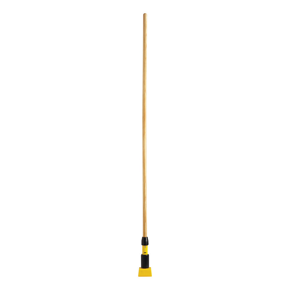 Rubbermaid® Gripper® 60" Clamp-Style Wood Wet Mop Handle (#FGH216000000 ...