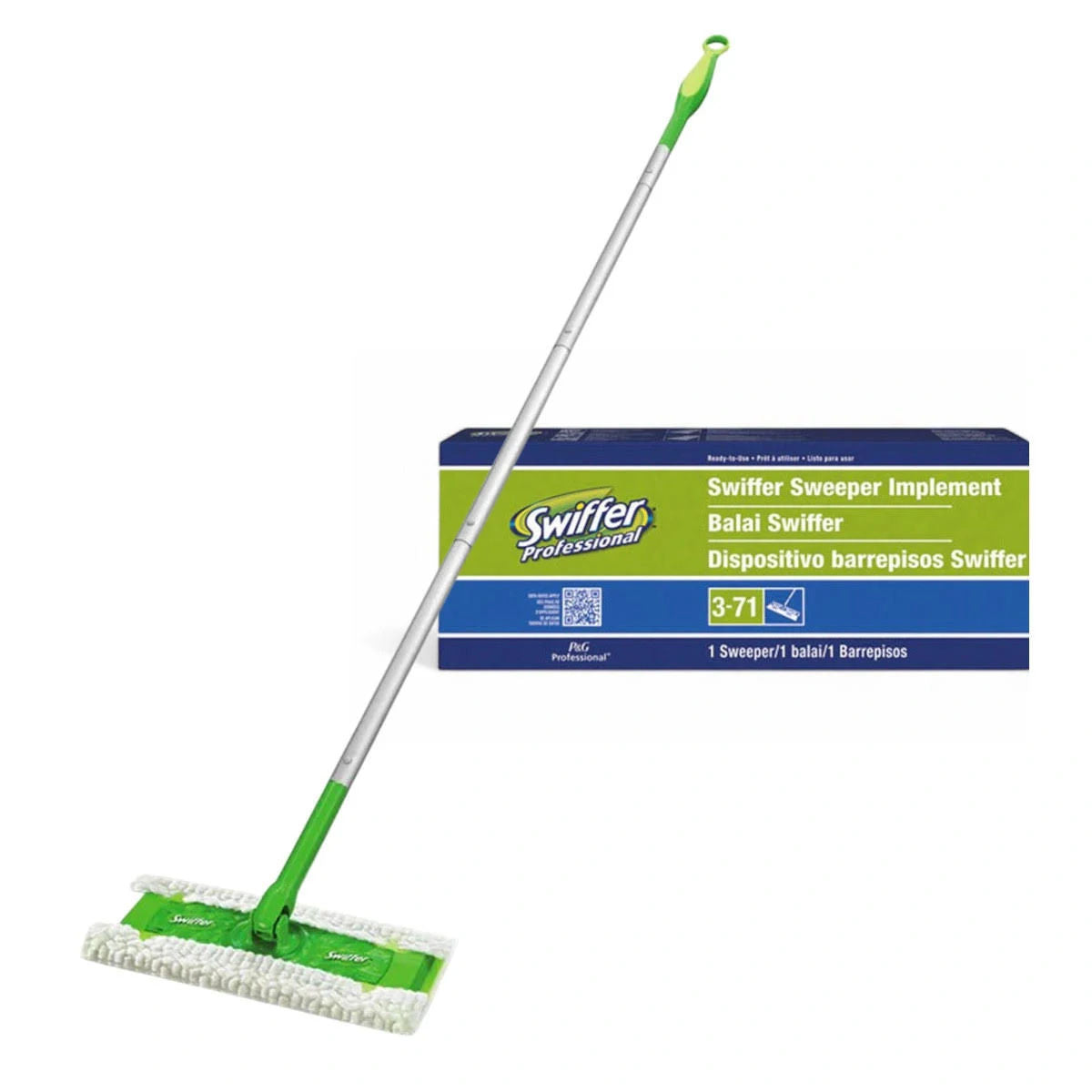 Swiffer® Professional Sweeper w/ 10" Swivel Head — CleanFreak.com