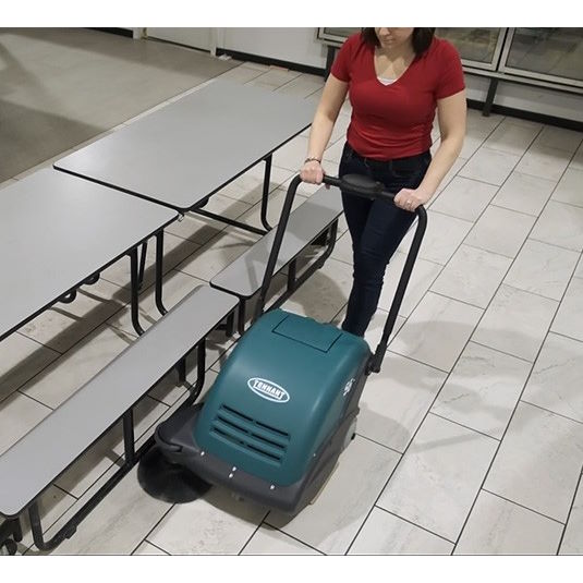 Tennant® S6 Battery Powered Walk-Behind Vacuum Sweeper — CleanFreak.com