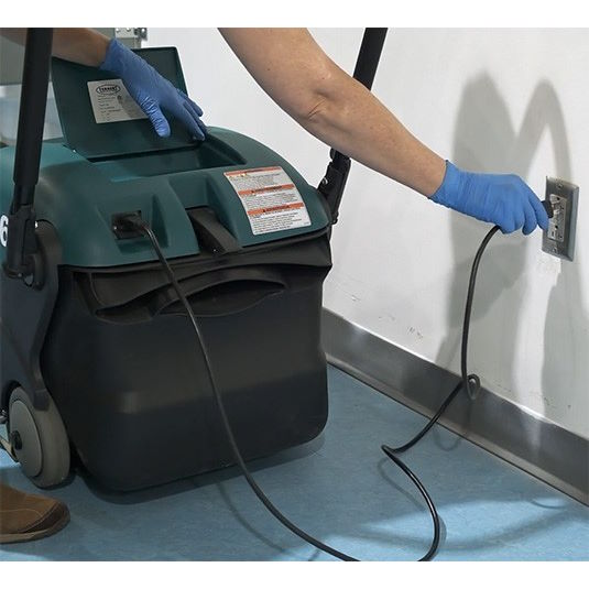 Tennant® S6 Battery Powered Walk-Behind Vacuum Sweeper — CleanFreak.com