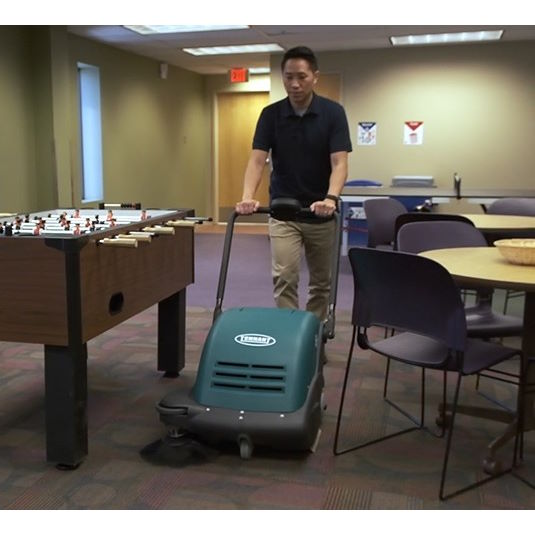 Tennant® S6 Battery Powered Walk-Behind Vacuum Sweeper — CleanFreak.com