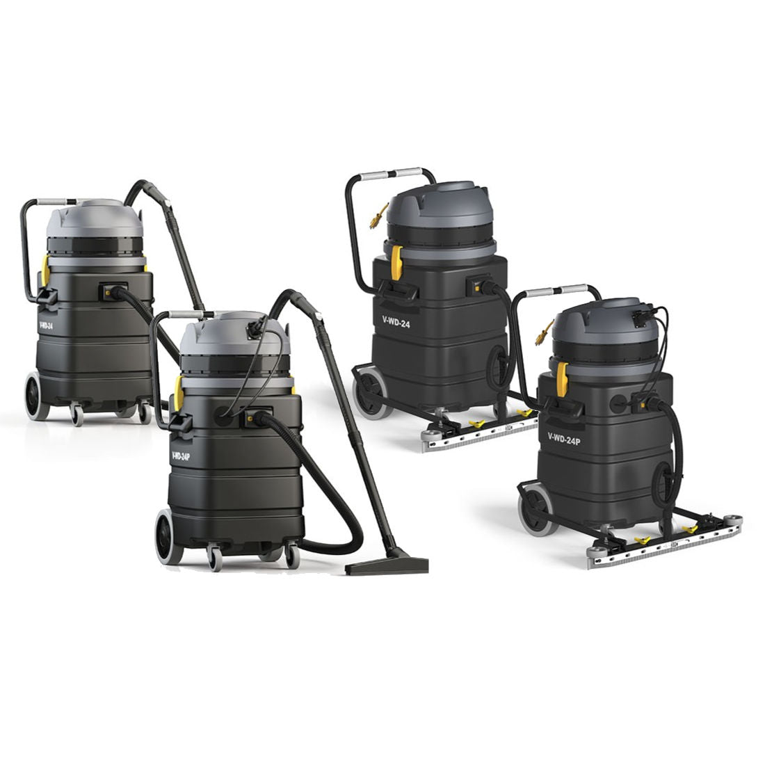 Tennant® V-WD-24 Wet/Dry Vacuum w/ Tool Kit (Mounted Squeegee & Pump ...