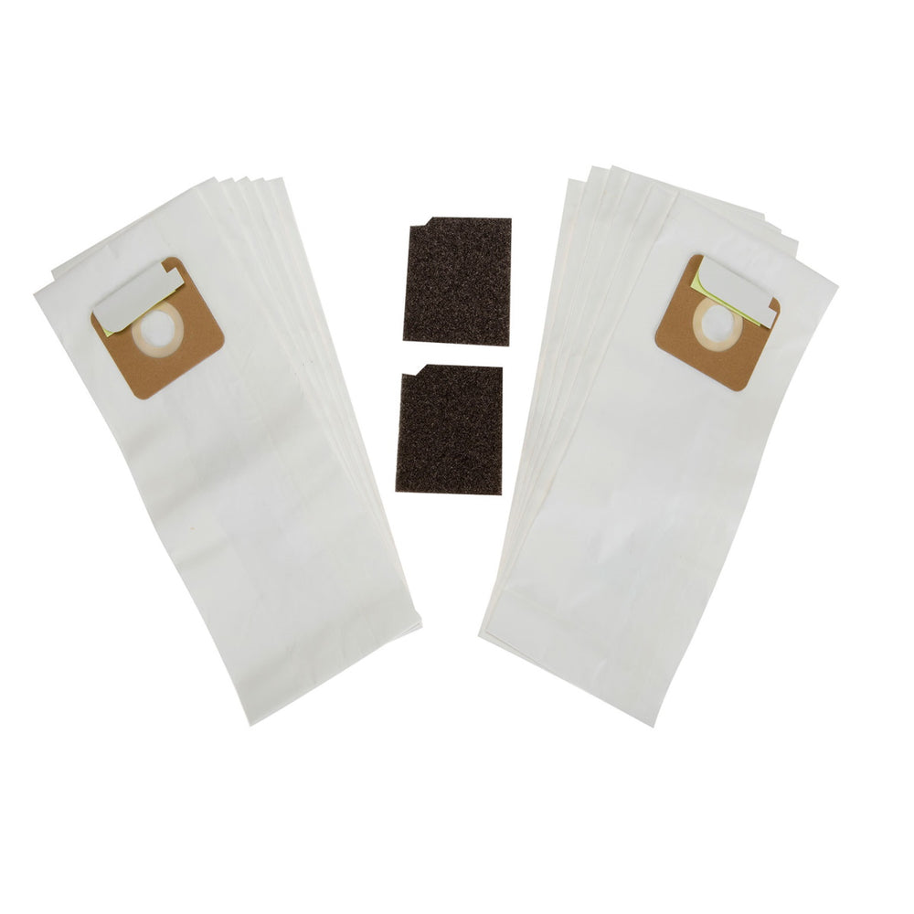 Tennant® Upright Vacuum Bags & Filters Package (12 Bags & 2 Filters ...