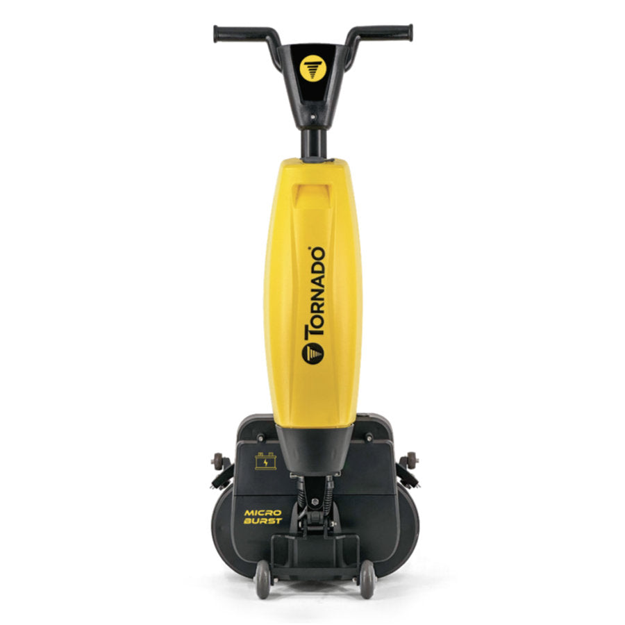 Tornado® Microburst Ultra-Compact 17" Floor Scrubber w/ Brushes - 1.3 ...