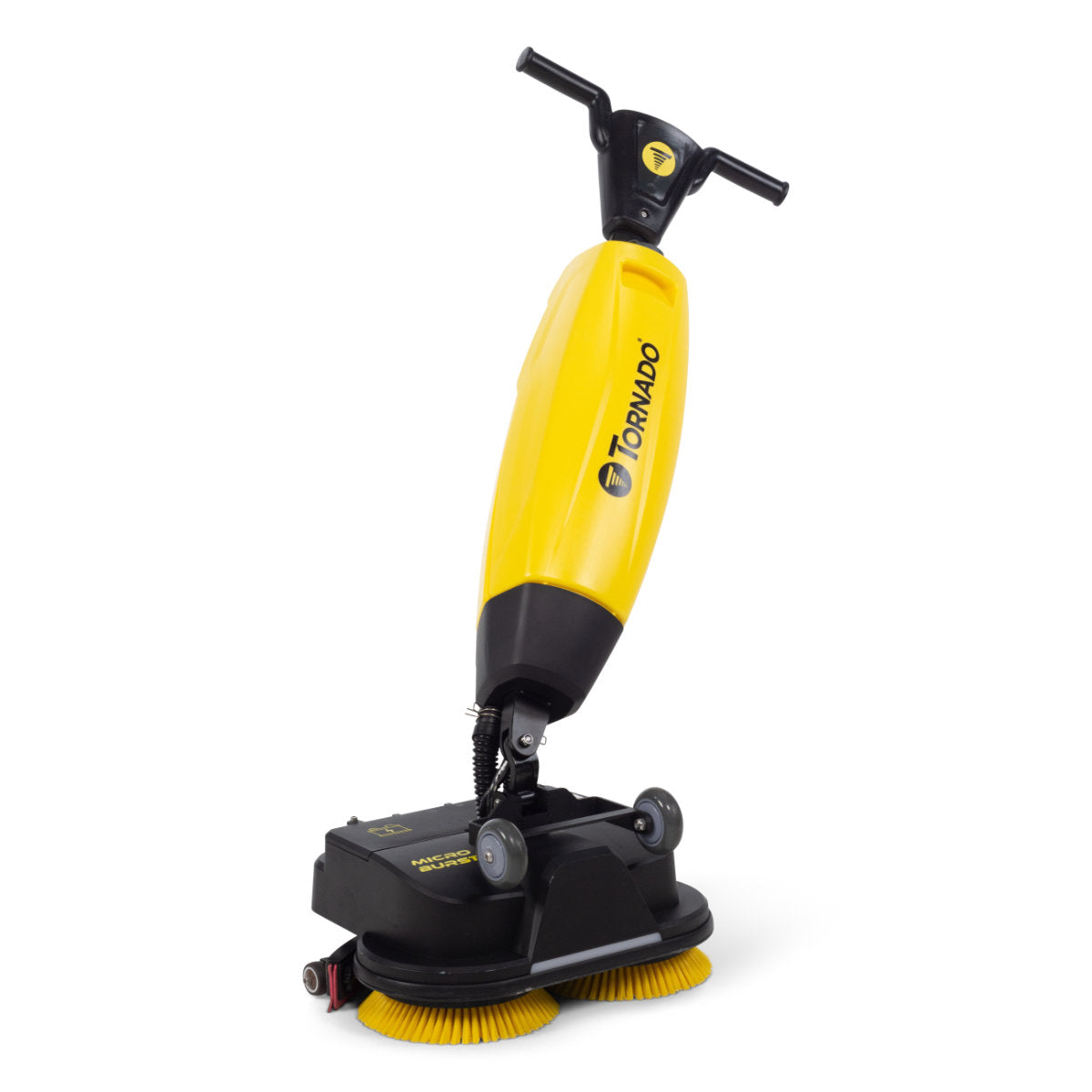 Tornado® Microburst Ultra-Compact 17" Floor Scrubber w/ Brushes - 1.3 ...