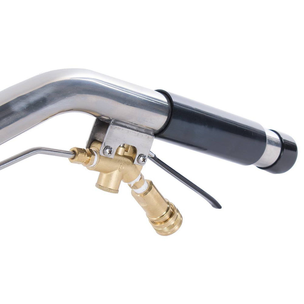 10" Stainless Steel Single Jet Carpet Cleaning Wand — CleanFreak.com