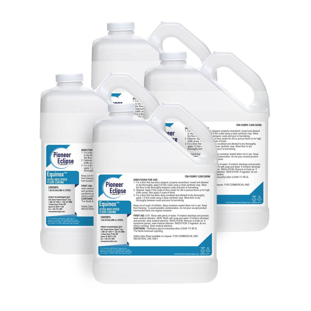 Pioneer Eclipse Equinox™ 22% Solids Floor Finish (1 Gallon Bottles ...