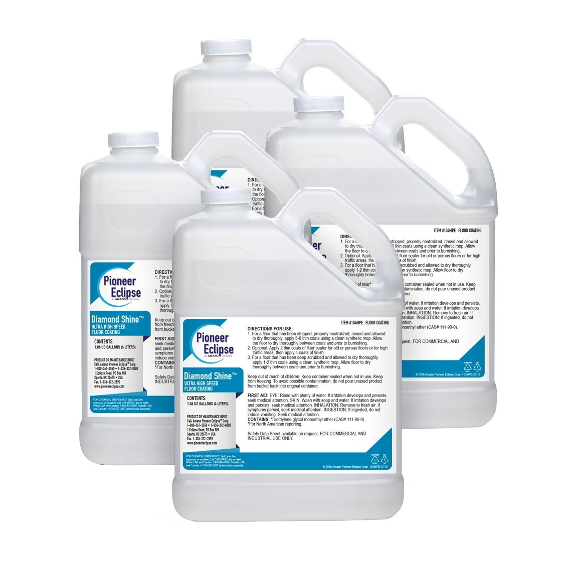 Pioneer Eclipse Diamond Shine™ 25% Solids Floor Finish (1 Gallon ...