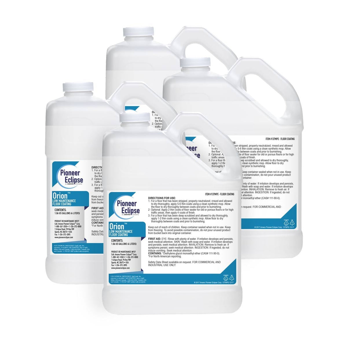 Pioneer Eclipse #137MP Orion™ Low Maintenance Floor Finish (1 Gallon ...