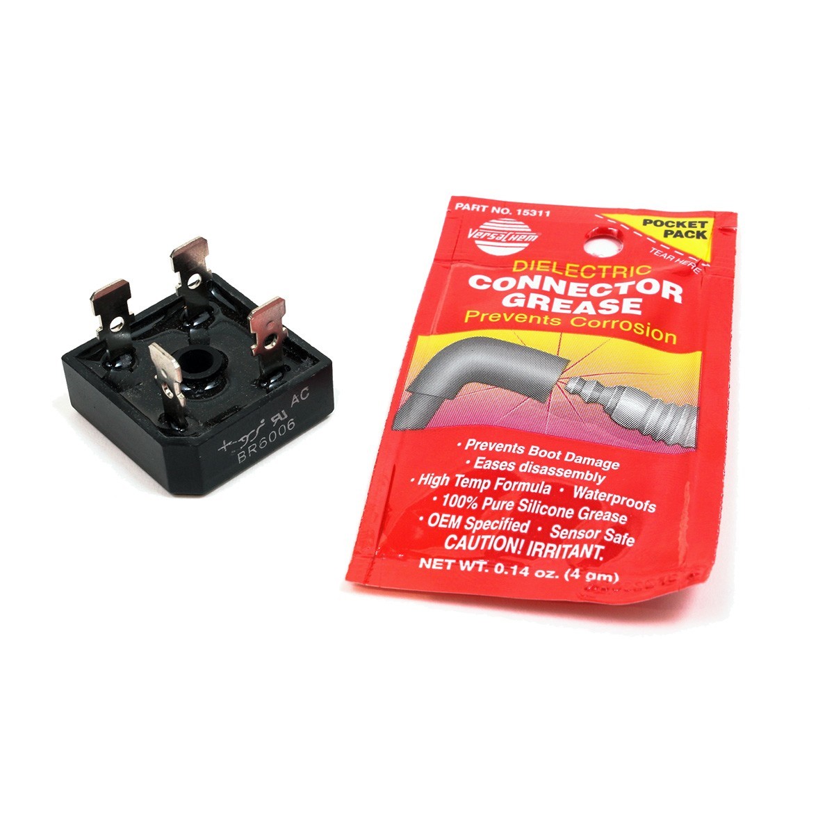 60 Amp Bridge Rectifier for 1.5 HP Imperial Motor (#B13756) for High ...