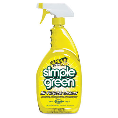 Simple Green® Lemon All-Purpose Cleaner (24 oz Spray Bottles) - Case of ...