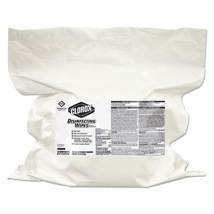 Clorox Disinfecting Wipes Refill Fresh Scent - 700 Wipes per Pack x 2 ...
