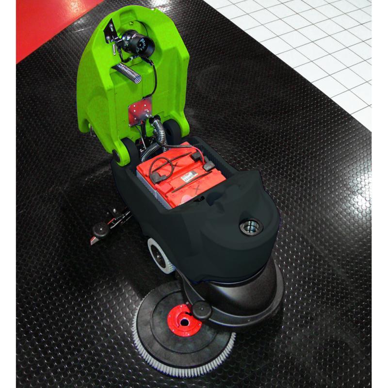 IPC Eagle CT40 Brush Driven 20" Automatic Floor Scrubber - 10 Gallons ...