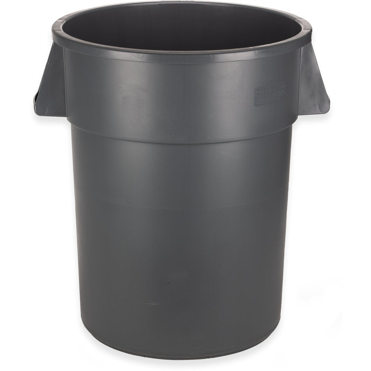 Carlisle® Bronco™ 55 Gallon Round Trash Container (#34105523) - Gray ...