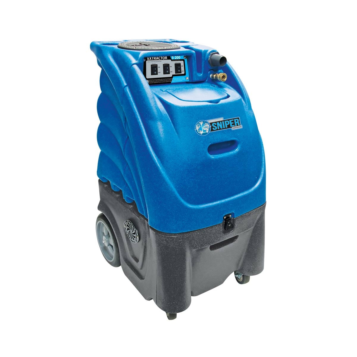 Sandia Heated Dual 2-Stage 12 Gallon 200 PSI Carpet Extractor (#80-2200 ...