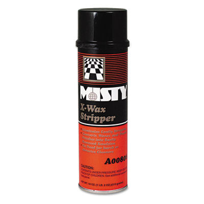 Misty® X-Wax Unscented Floor & Baseboard Stripper (18 oz Aerosol Cans ...