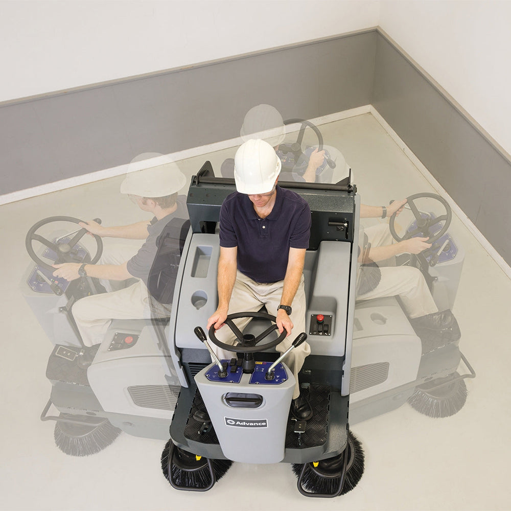 Advance® SW4000™ Rider Sweeper (#56383325) - 49" Sweeping Path ...