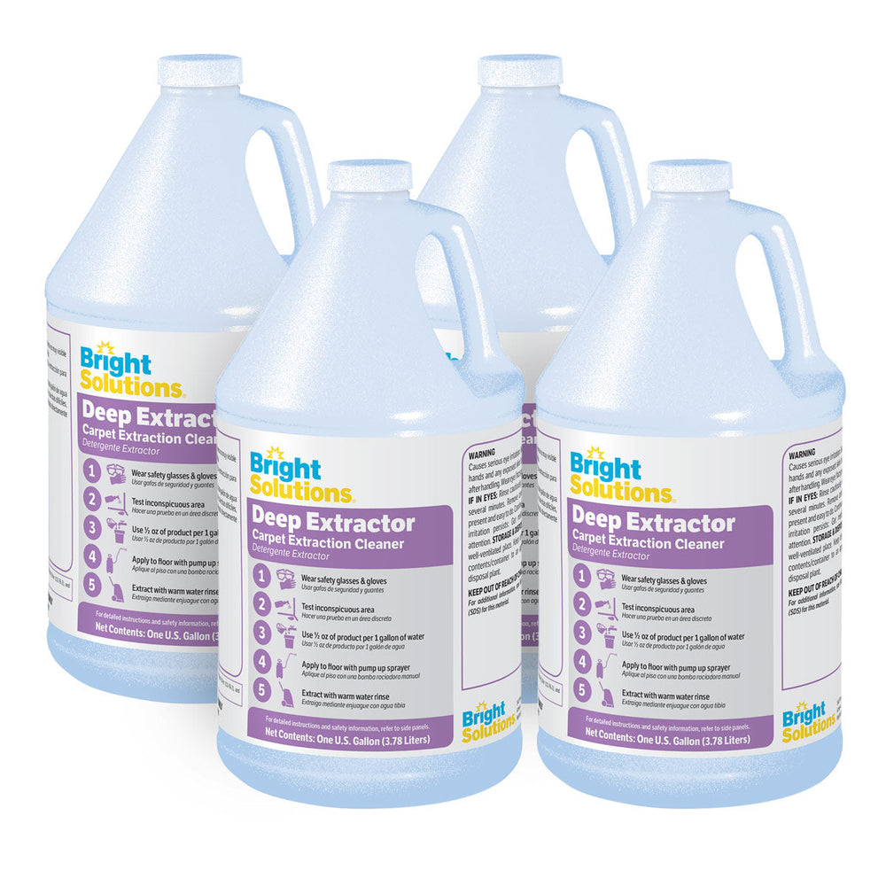 Bright Solutions® ‘Deep Extractor’ Carpet Extraction Cleaner (1 Gallon ...