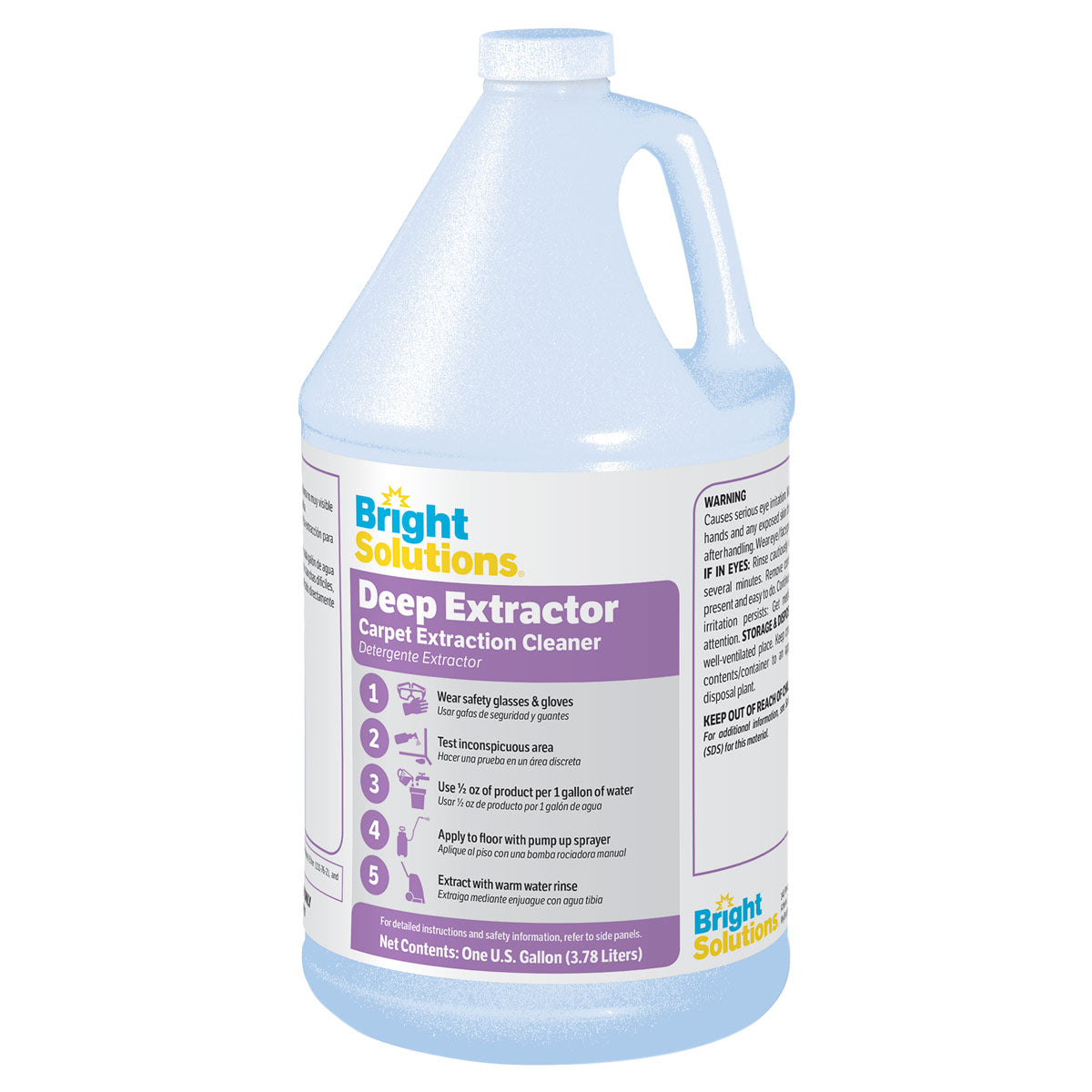 Bright Solutions® ‘Deep Extractor’ Carpet Extraction Cleaner (1 Gallon ...